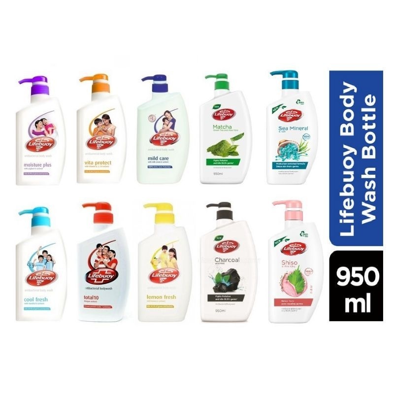 Lifebuoy Anti Bacterial Shower / Body Wash 950ml | Shopee Malaysia