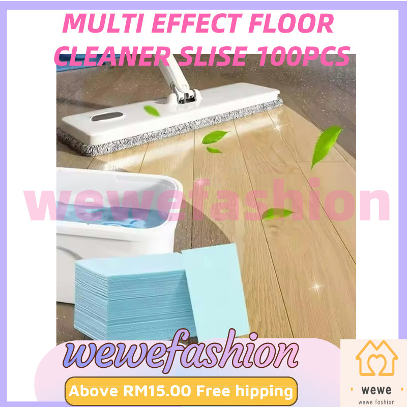 READY STOCK‼️ 100PCS Multi-Effect Floor Cleaner | Soap Paper Detergent ...
