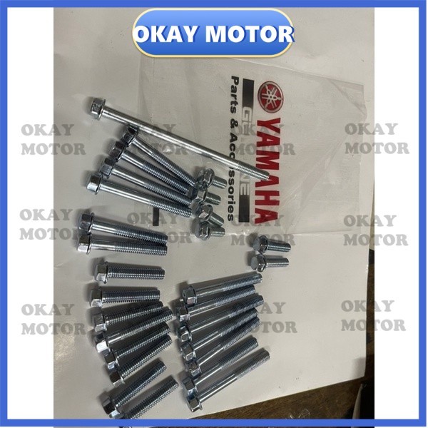 Yamaha y110 ss1 ss2 ss110 y110ss sstwo Engine Screw Cover Enjin Skru ...