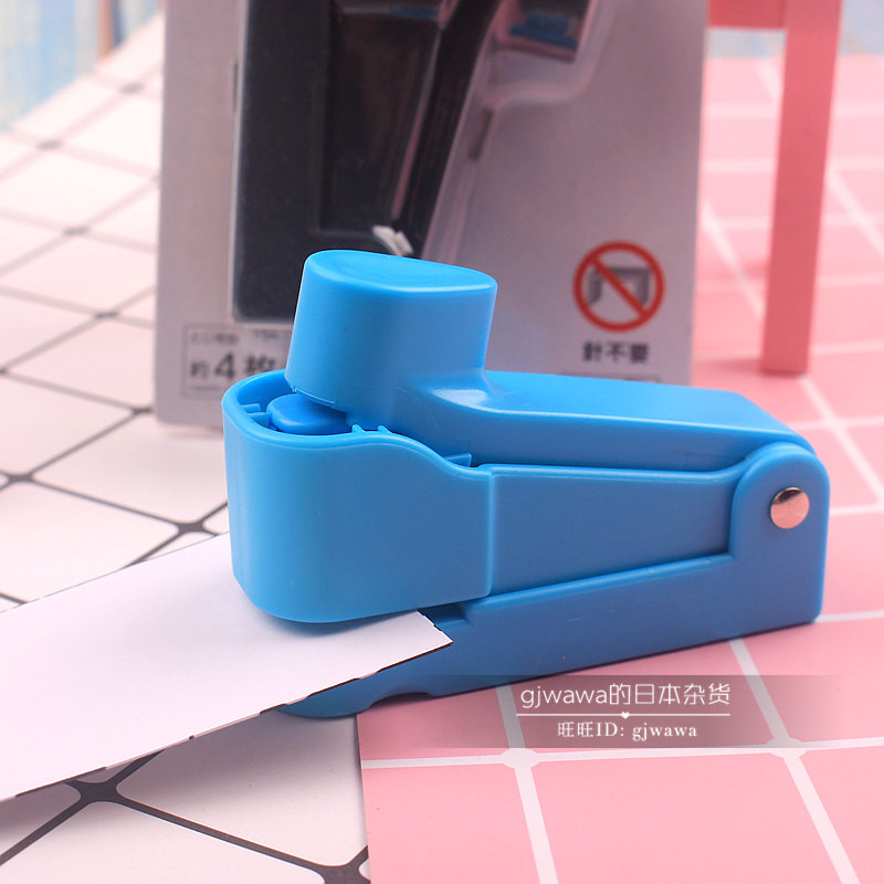 Japan DAISO DAISO Stapler Environmentally Friendly Embossed Stapler ...