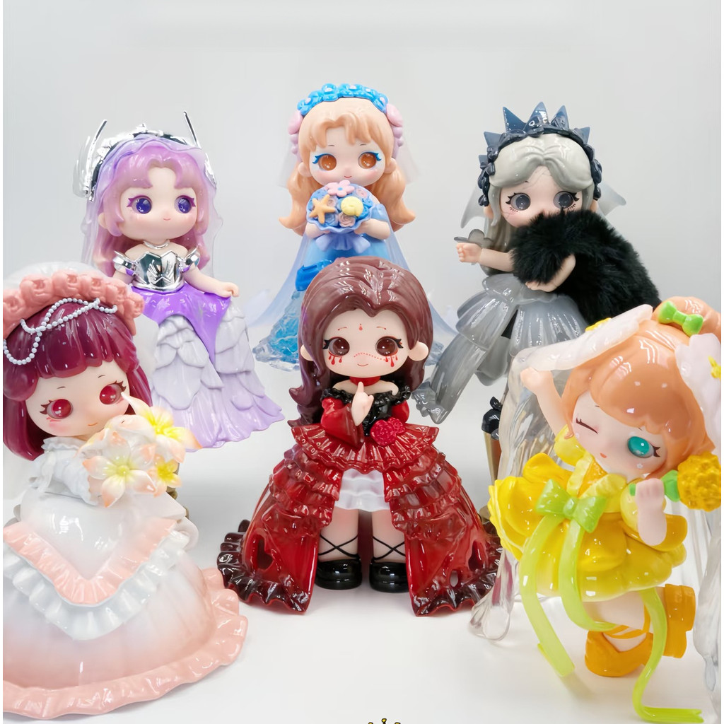 【Genuine】ZIYULI V6 My Own Wedding Series Blind Box Confirmed Figure ...