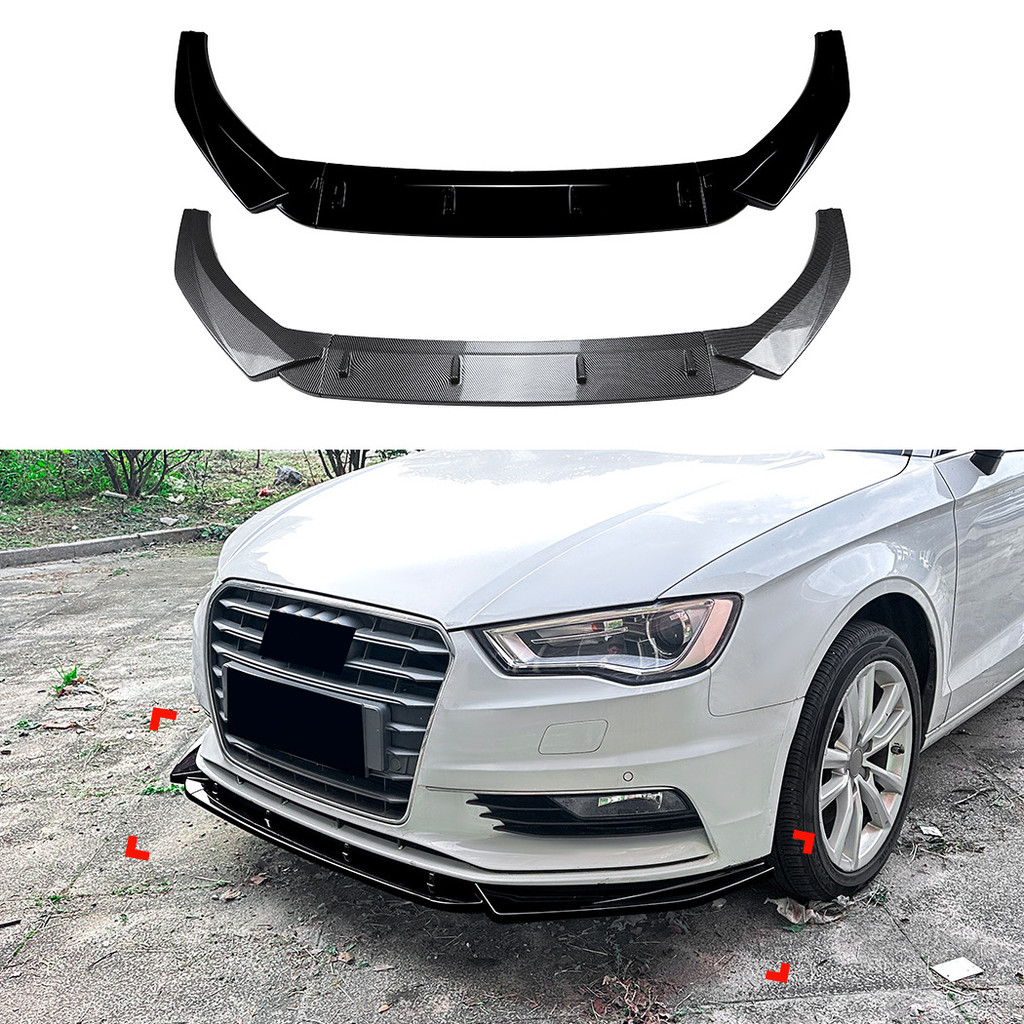 For Audi A3 8V Early Standard Version 2013-2016 Front Bumper Front Lip ...