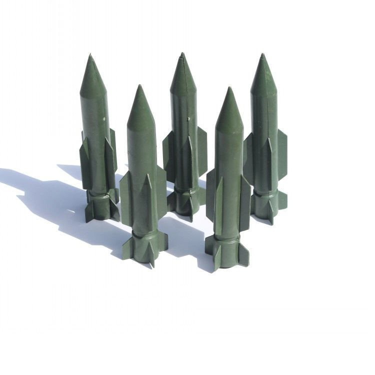 Hot-selling [2 Pcs] 14.5cm Rocket Missile Cannon Children's Military ...