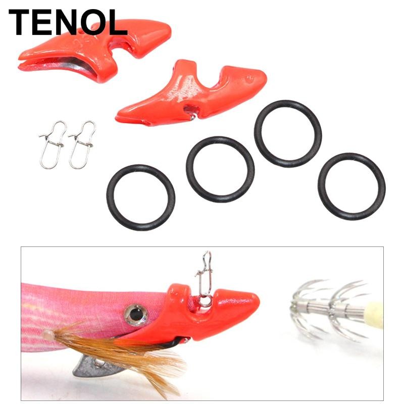 TENOL 2x Fishing Lead EGI Sinker Tip Deep Water Jig Lure Sinking ...