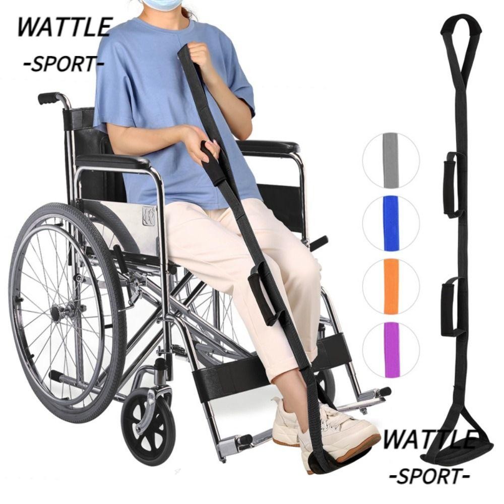 WATTLE Long Leg Lifter, with EVA Handgrips &Foot Loop Black Color Long ...