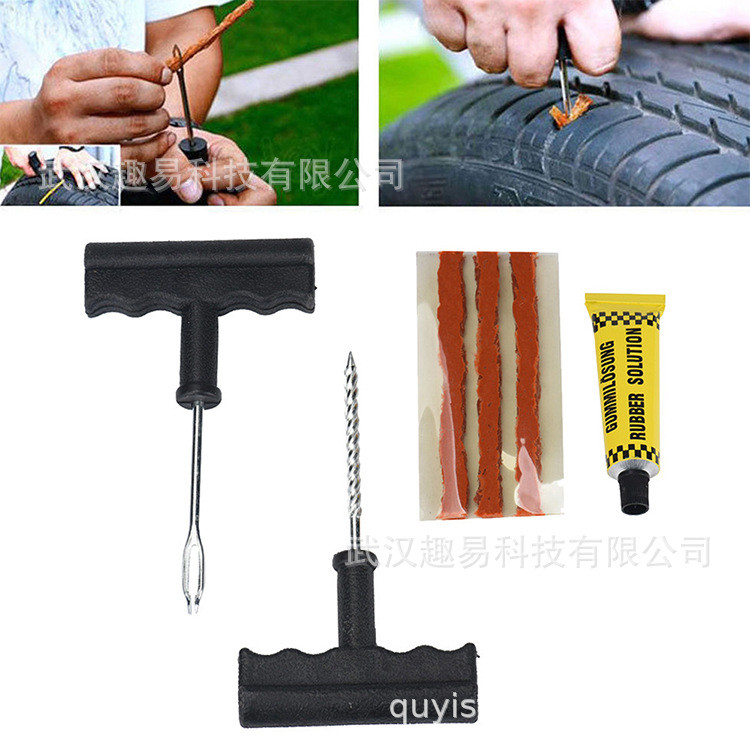 Emergency Tire Repair Kit – for Motorcycle, Car, SUV & E-Bike – Fast ...