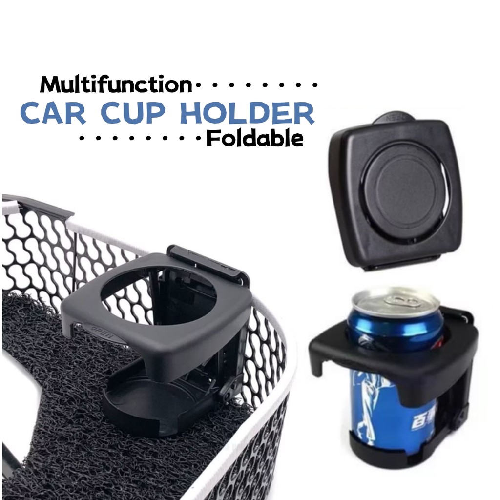 Foldable Cup Holder Car Motorcycle Universal Water Bottle Stand ...