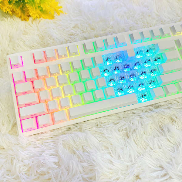 keyboard wireless mechanical keyboard wireless keyboard Side Engraved ...