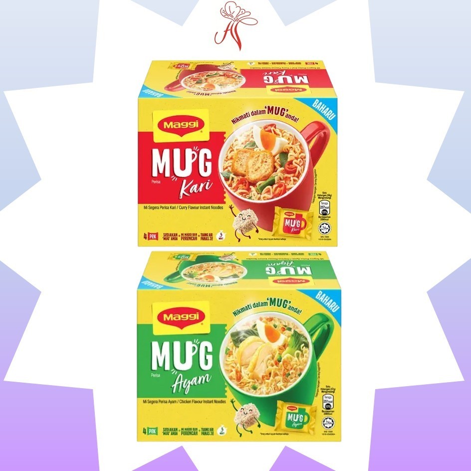 MAGGI Mug 4x58g (Kari & Ayam) | Shopee Malaysia