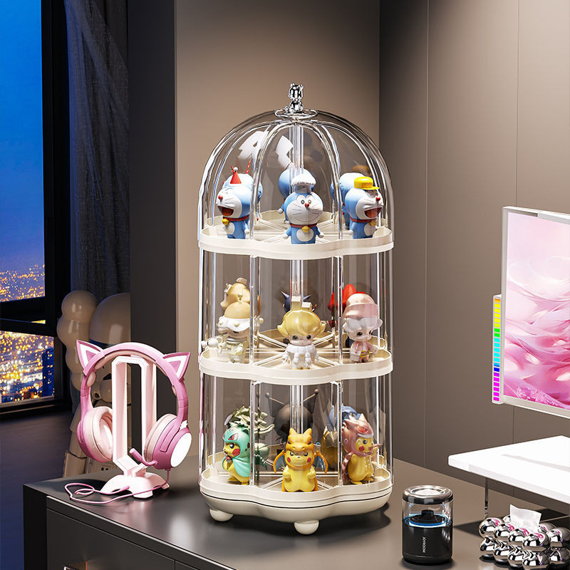 Rotating Mystery Box Display Stand Storage Figure Pop Mart Lego Display ...