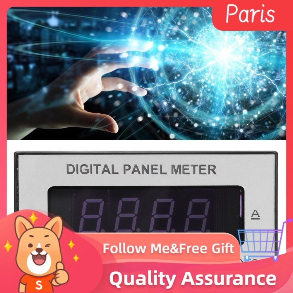 Superparis BERM Digital Panel Meter 3 1/2 Digit Current Voltage ...