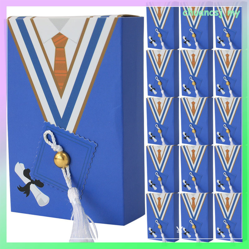 Gown Mini Graduation Caps Candy Holder Drawer Box Sweets Container ...