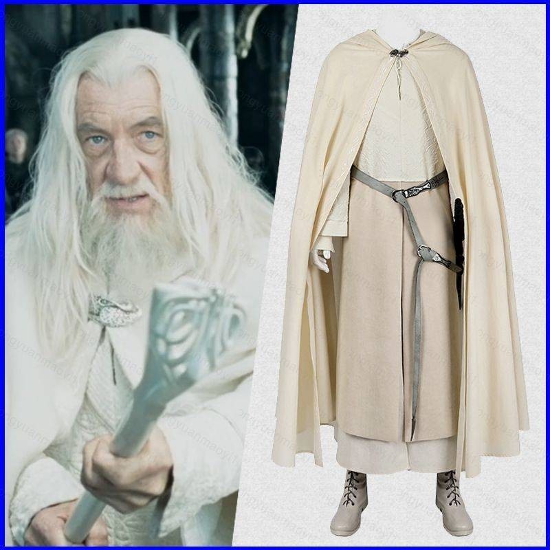 Loye The Lord of the Rings The Fellowship of the Ring Gandalf wig ...