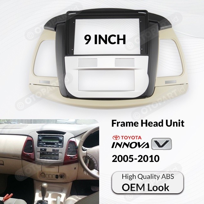 Toyota INNOVA Head Unit Frame 2005-2010 TYPE V 9′′ inch OEM | Shopee ...