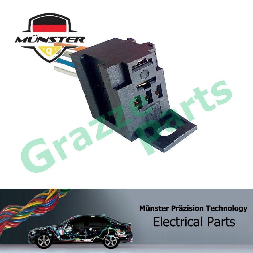 Münster 5-Pin Socket Lamp Relay With Bracket MAG001 Universal Denso ...