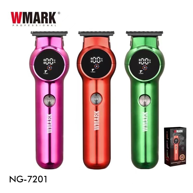 WMARK new hair clipper NG-7201 oil head electric hair clipper engraving ...