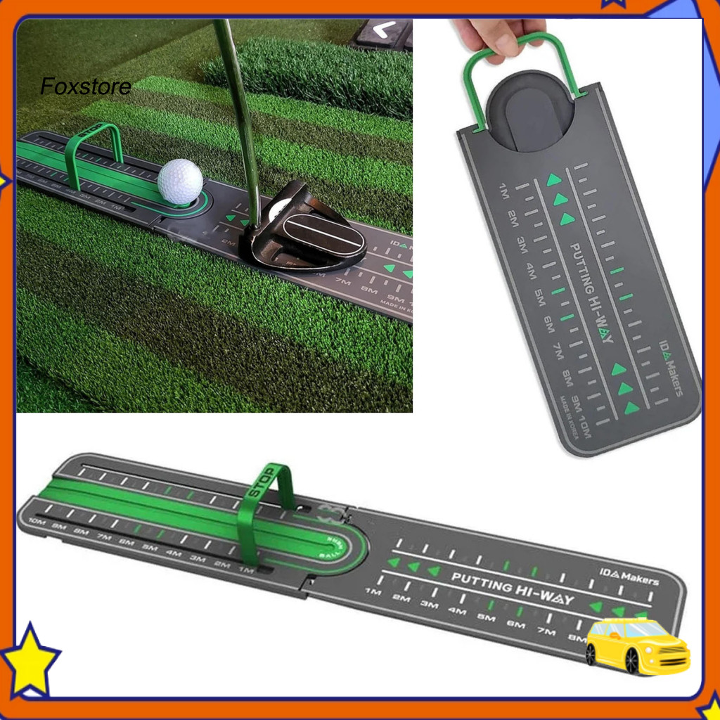 [Fx] Portable Golf Putting Mat Golf Accuracy Improvement Tool Pro Golf ...