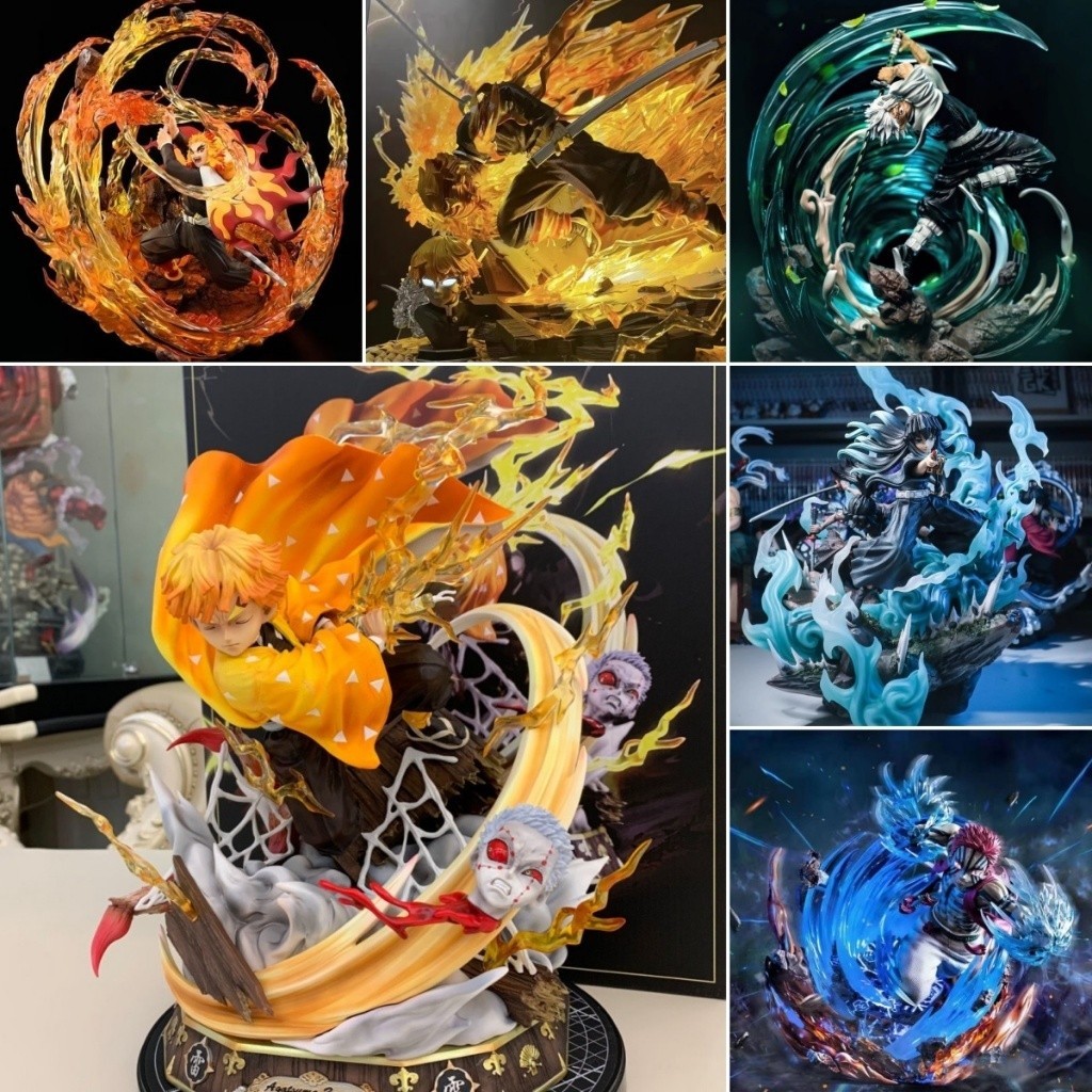 Kotak misteri kotak buta Demon Slayer rajah Zenitsu Shinobu Giyuu rajah ...