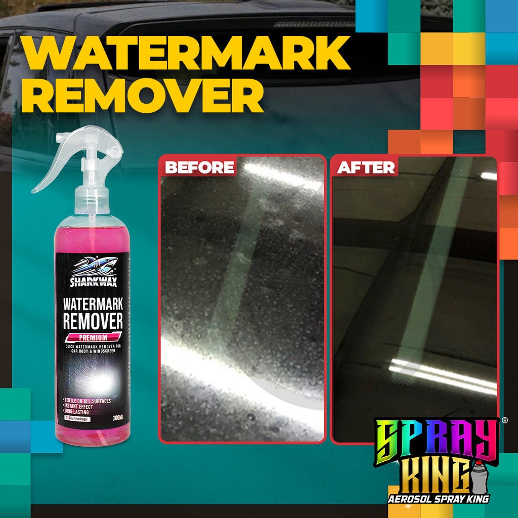 Shark Wax US Technology Car Glass Watermark Remover 300ML Water Stain ...