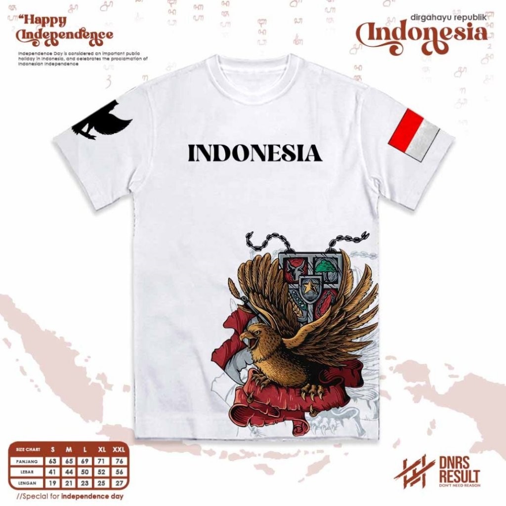 MERAH PUTIH Dnrs KAOS INDONESIA COUPLE Series Independence COUPLE ...