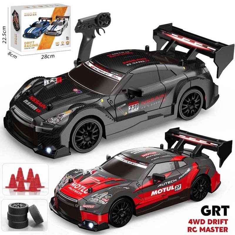 1/24 GTR RC 4WD Drift Racing Car Toy AE86 Car Model Ford Mustang Sport ...