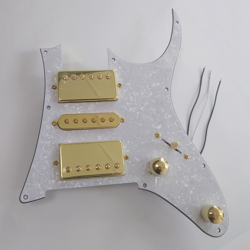 Prewired Pickguard Ibanez RG Guitar HSH Pickups Multifunction Switch 5 ...