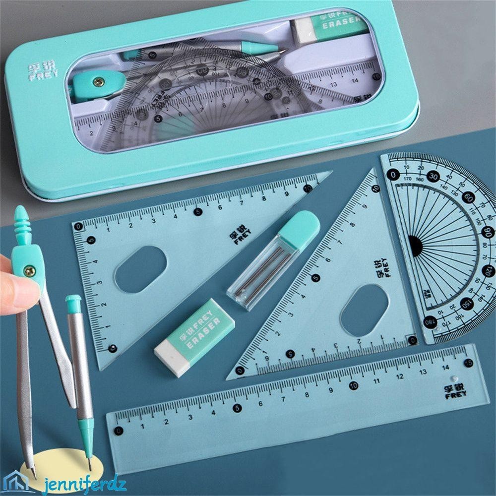 JENNIFERDZ Math Drawing Tool Eraser Stationery Math Measuring Tool ...