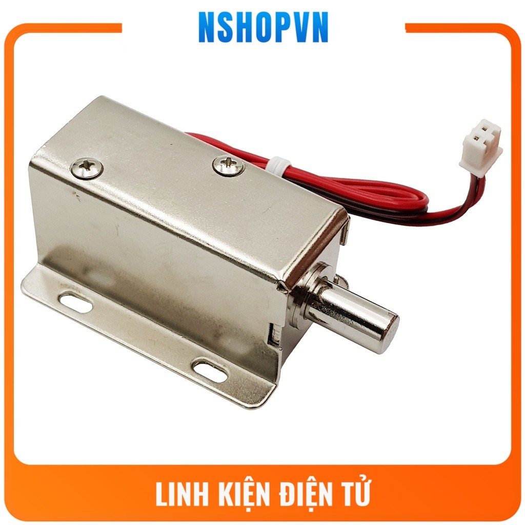 Electromagnetic Latch Lock LY-01 12VDC works like a door lock using ...