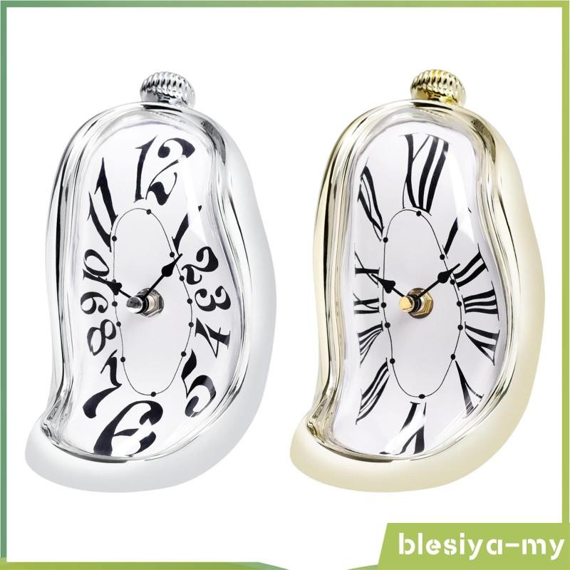 [BlesiyaMY] Melting Clock Watch Melted Clock Gift Table Centerpiece ...