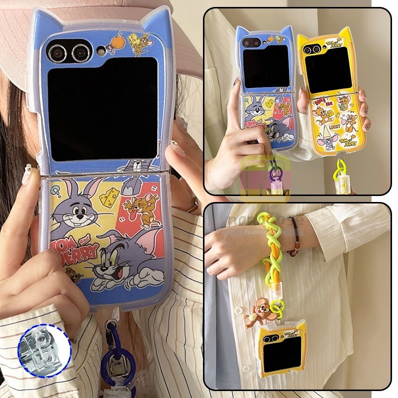 Cute Simple Cartoon Cat and Mouse 3D Cat Ears Clear with Action Figure ...