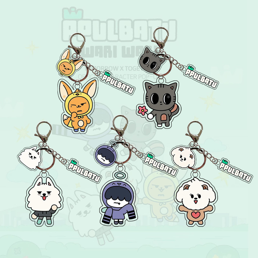 Kpop TXT Acrylic Double Sided Bag Keychain Pendant Decoration Gifts ...