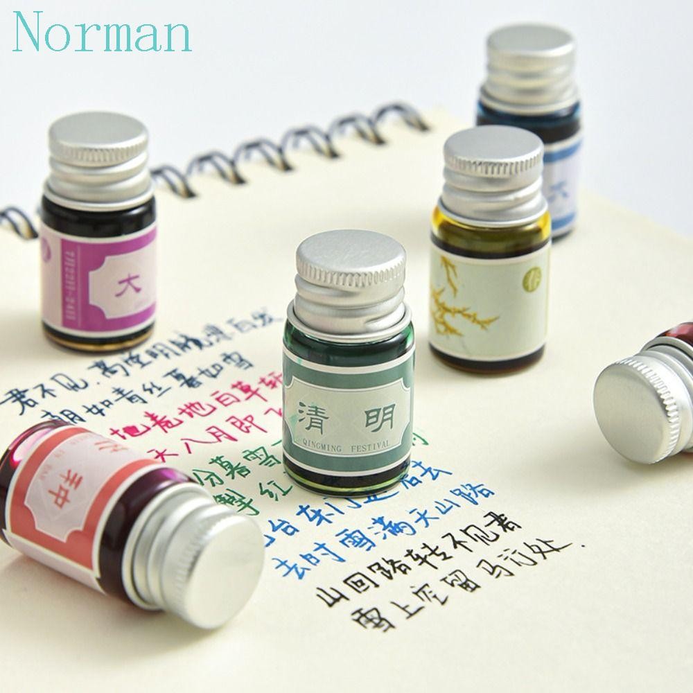 NORMAN Color Refilling Inks, Graffiti Painting Carbon-free Ink, 24 ...