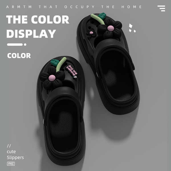 crocs crocs women Kasut Gua Mary Jane Wanita Memakai Tapak Tebal Musim ...