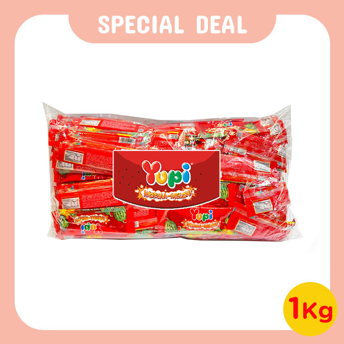 Yupi Wotta Melon IWP 1000 Grams Watermelon Gummy Candy | Shopee Malaysia