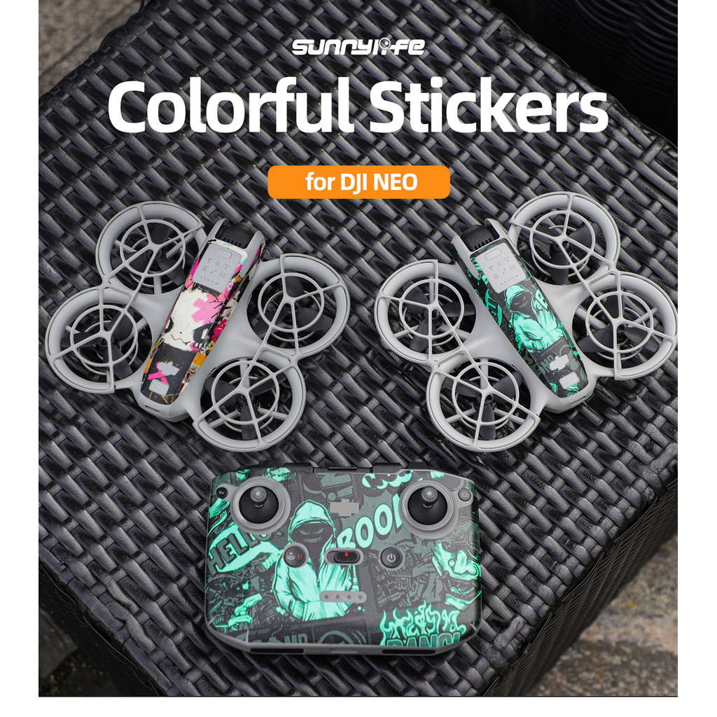 For DJI NEO sticker PVC body remote control colorful scratch resistant ...