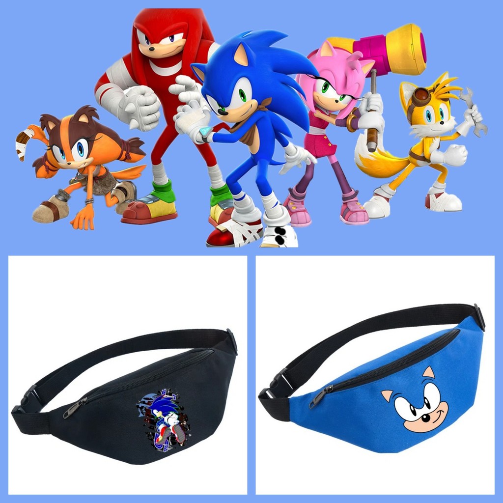 Sonic Large capacity coin purse waist bag for boys and girls, sports ...