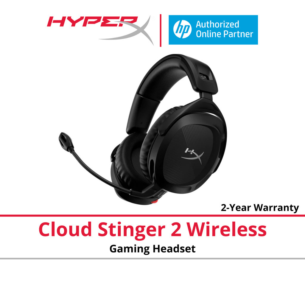 HP HyperX Cloud Stinger 2 Wireless Gaming Headset-(50mm, USB Wireless ...