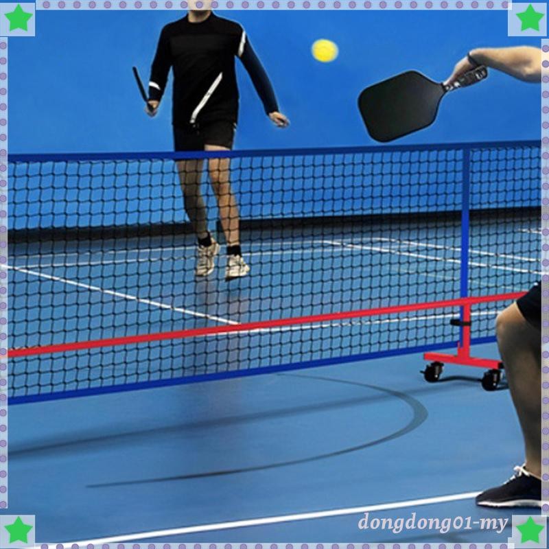 [Dong] 22ft Pickleball Net Net with Wheels with Ball Holder Portable ...
