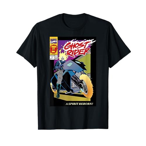 Marvel Ghost Rider Number 1 Comic Cover T-Shirt | Shopee Malaysia