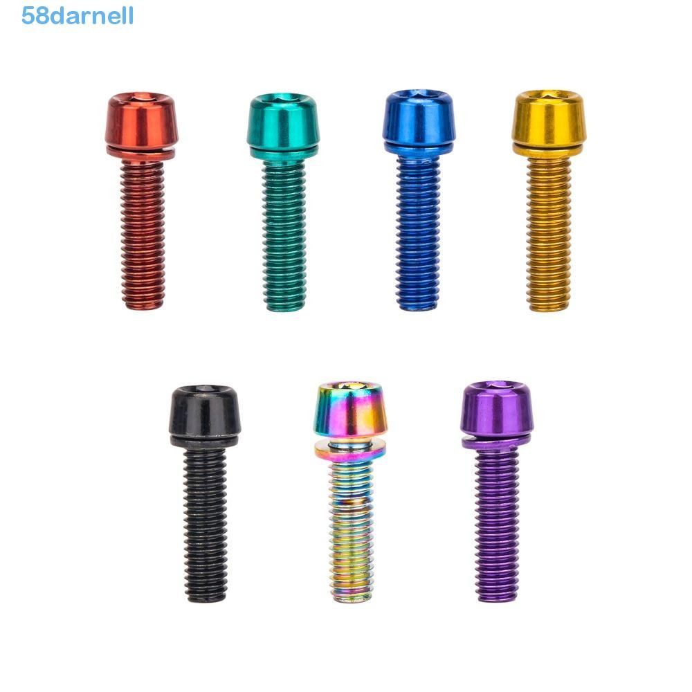DARNELL 6PCS Bike Stem Bolts, M5*18mm Stainless Steel Bicycle Riser ...