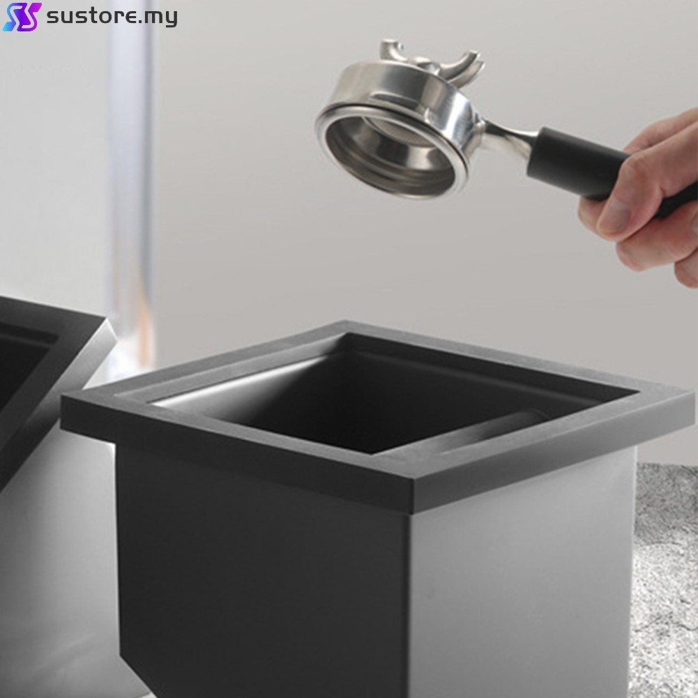 [Super] Coffee Grounds Box Knock Box Bucket Desktop Embedded Bottomless ...