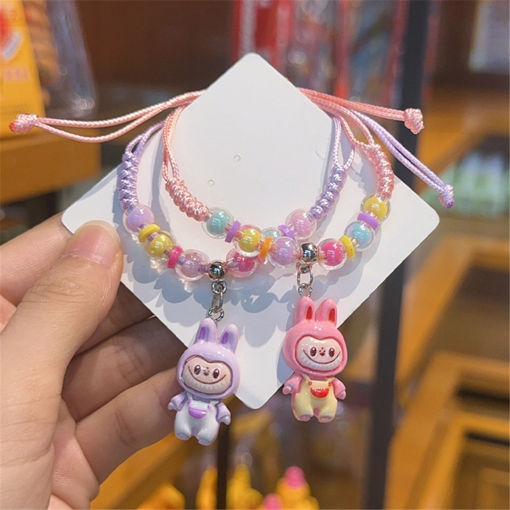 Delicate Versatile Sweet Bracelet 2024 New Labubu Beaded Bracelet Ins ...