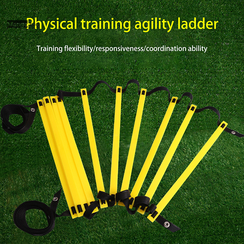 Mangobig Sports Agility Ladder Football Adjustable Nylon Strap Jumping ...