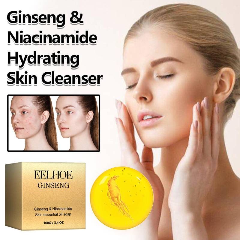 EELHOE Ginseng Essential Oil Soap Repairs the Skin Barrier, Lightens ...