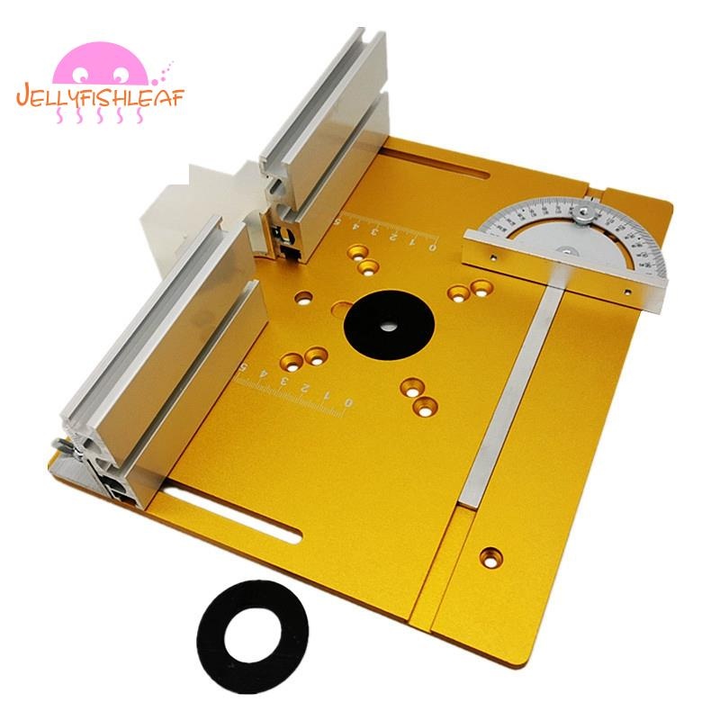 Yellow Router Table Insert Plate Aluminum Alloy Router Table Insert ...