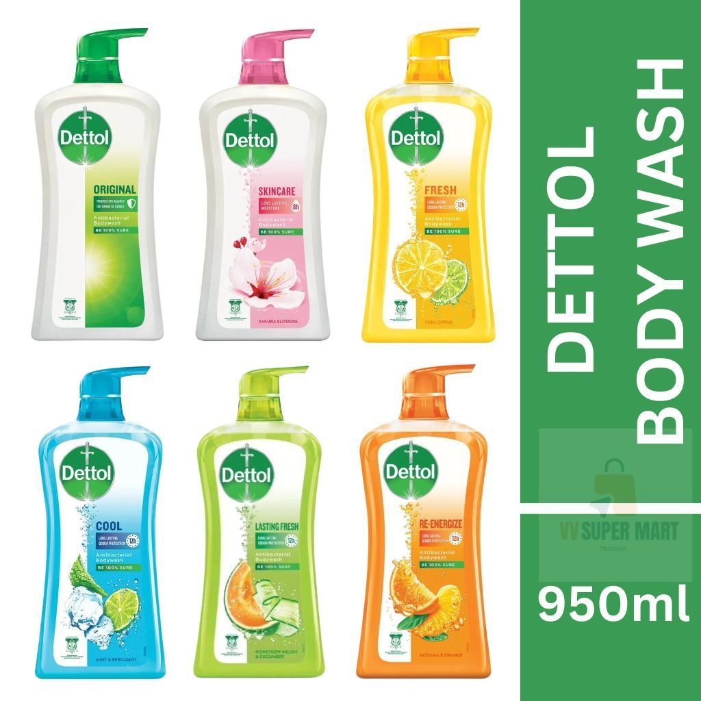 DETTOL Body Wash (950ml) | Shopee Malaysia
