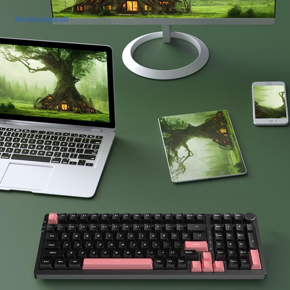 99 Keys Wireless Keyboard Bluetooth-compatible 5.0 USB Ajazz AK992 for ...