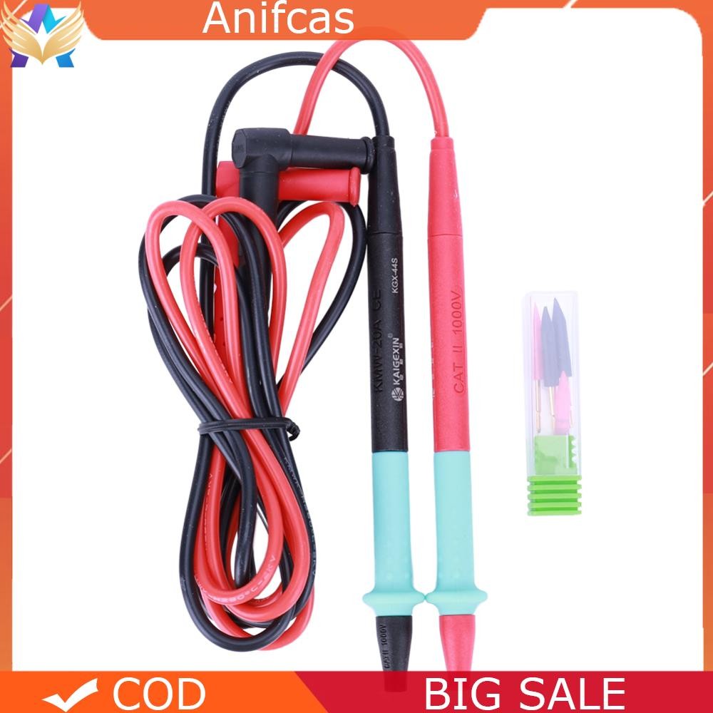 20A Digital Multimeter Probe Pen 100CM Universal Soft Silicone Test ...