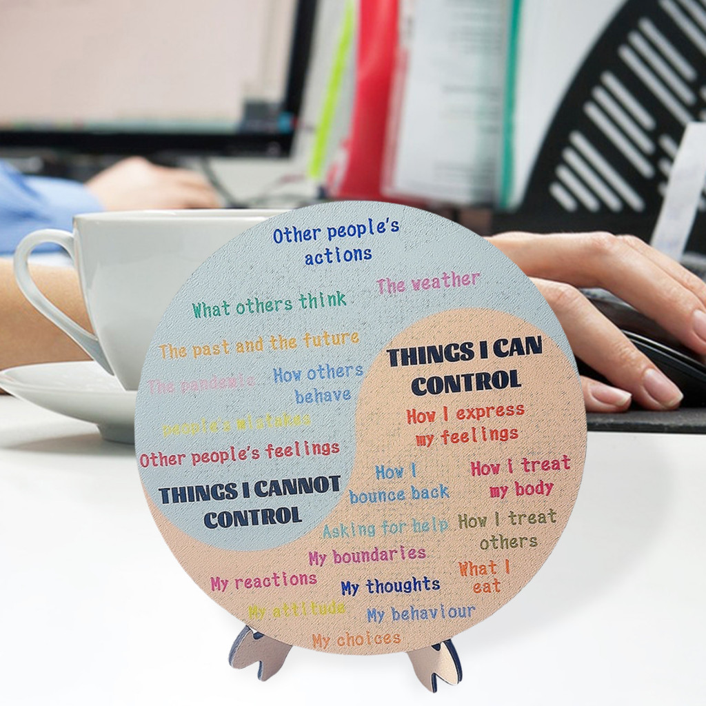 {pattaya} Feeling Wheel Chart Cafe Relaxation Tool Wood Emotion ...