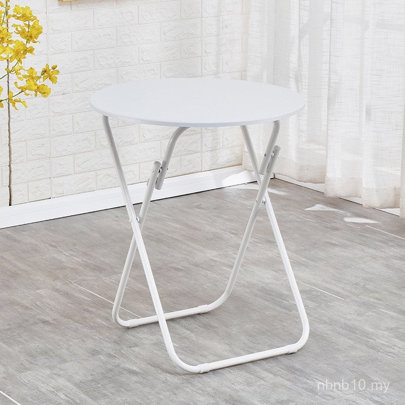 J Meja makan meja bulat lipat sederhana untuk isi rumah pangsapuri ...